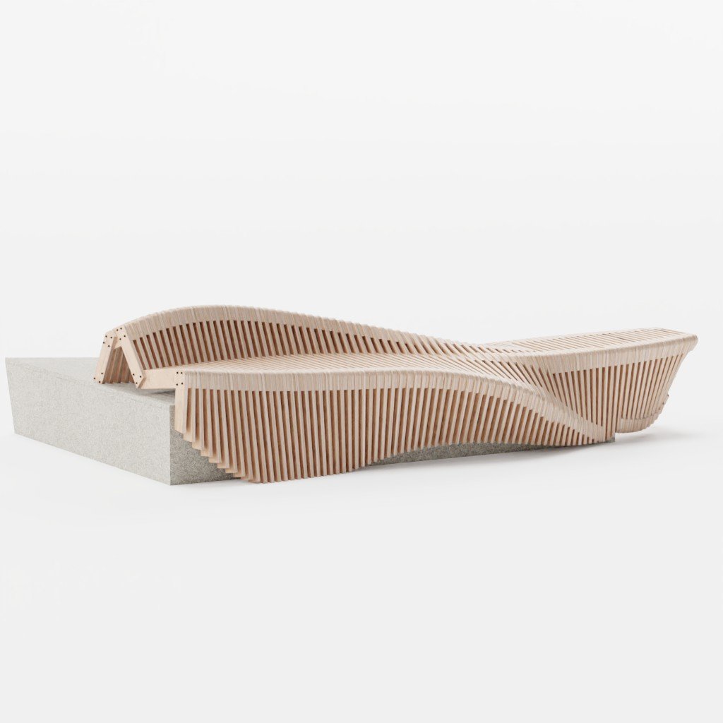 Wooden Bench | Benches models | BlenderKit