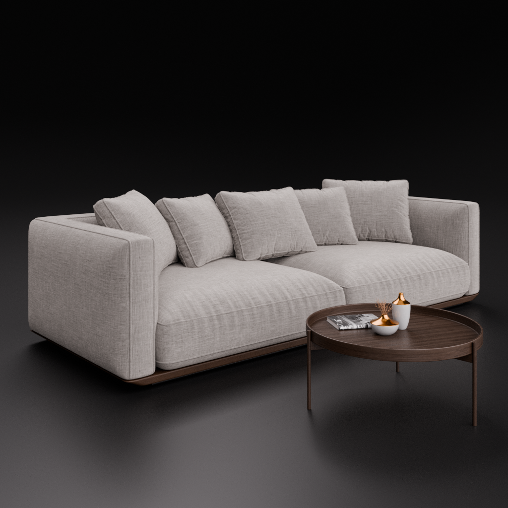 Sofa Grandemare | Sofas models | BlenderKit