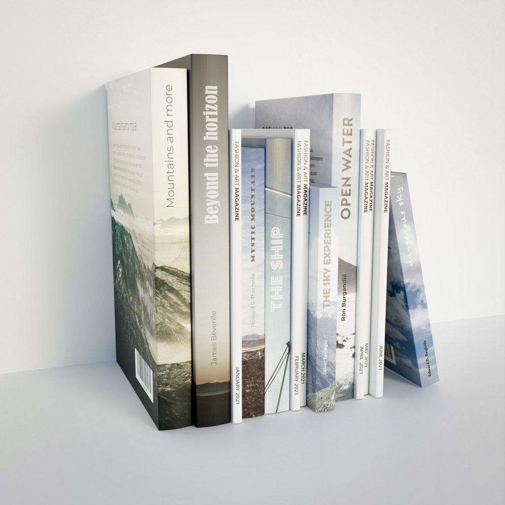 Open book | FREE 3D Book models | BlenderKit