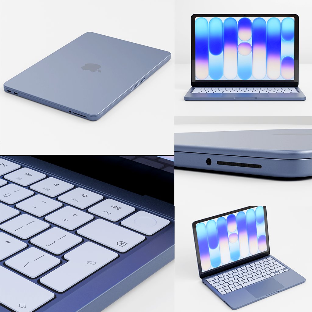 Apple Neo Book | Laptops models | BlenderKit