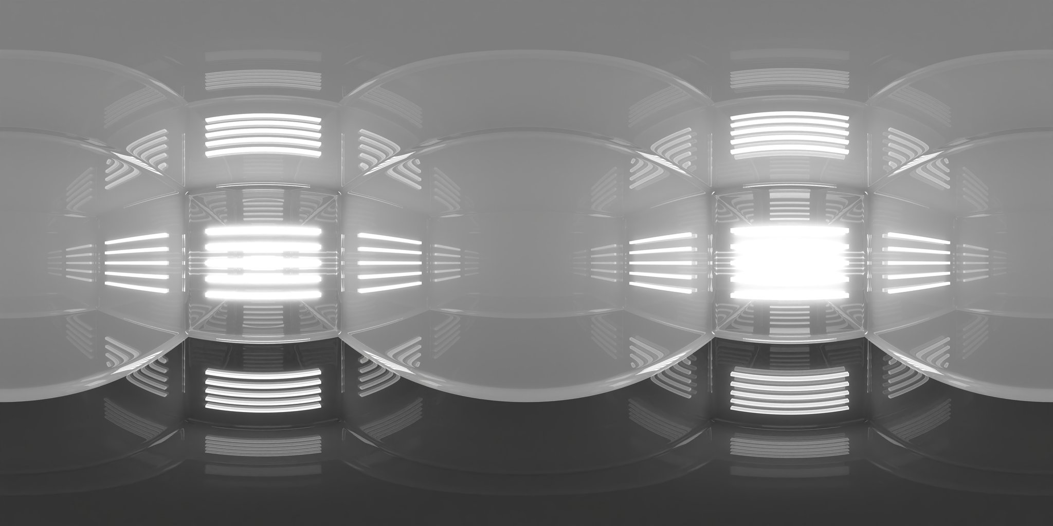 Luminous Reflective Hall | FREE Studio HDRis | BlenderKit