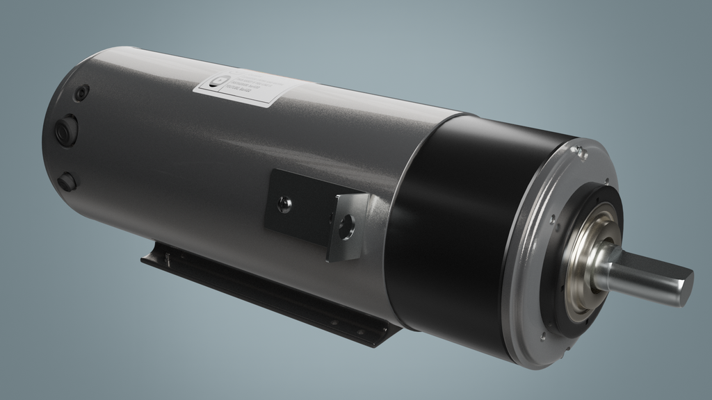 Electric Motor PL-01 | FREE Industrial parts models | BlenderKit