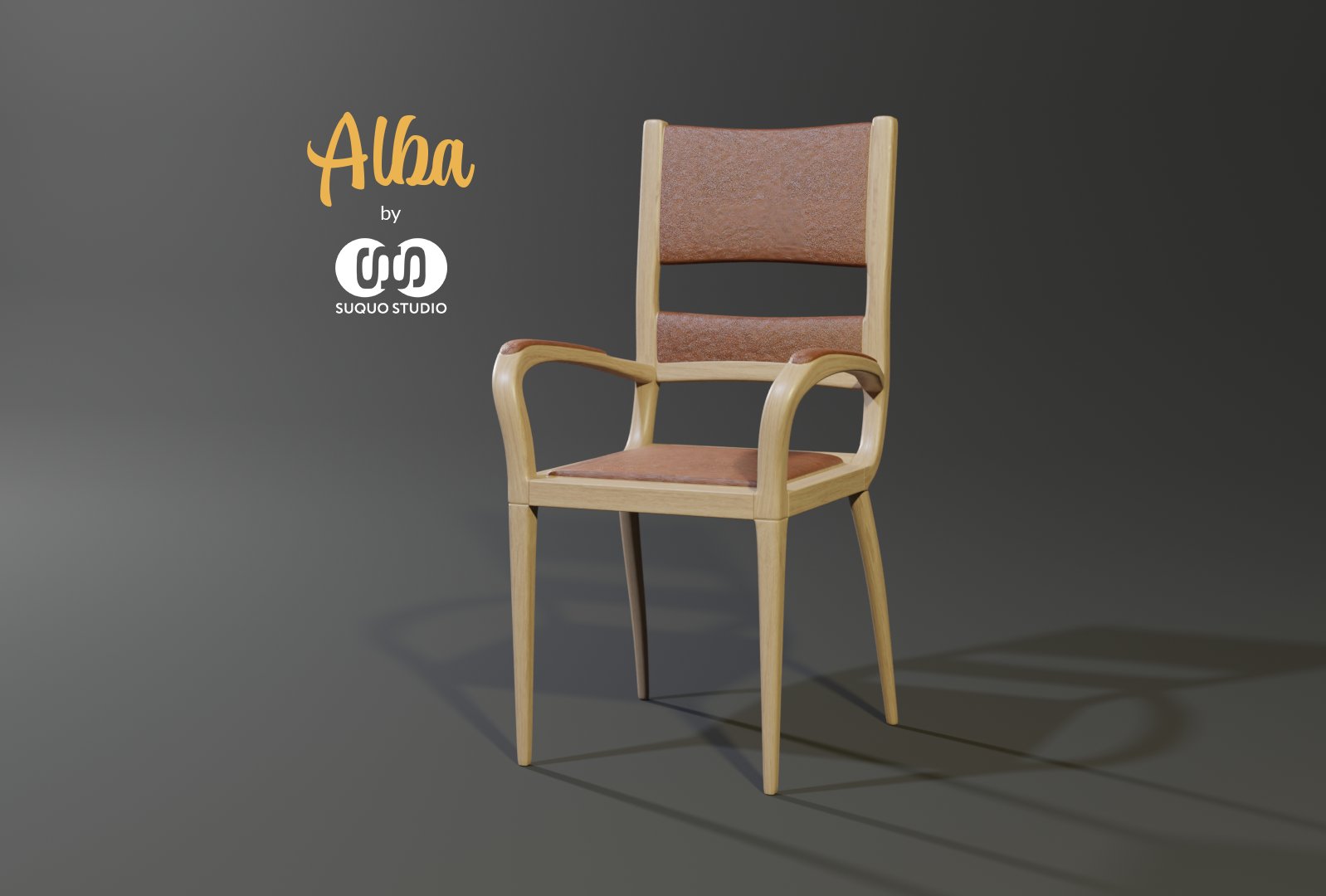 Alba Chair | Sitting Chairs models | BlenderKit