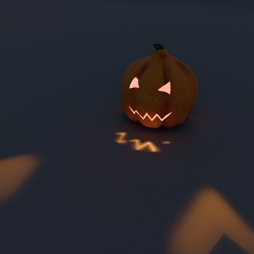 Halloween Pumpkin Carved Zig Zag | Holiday Decorations models | BlenderKit