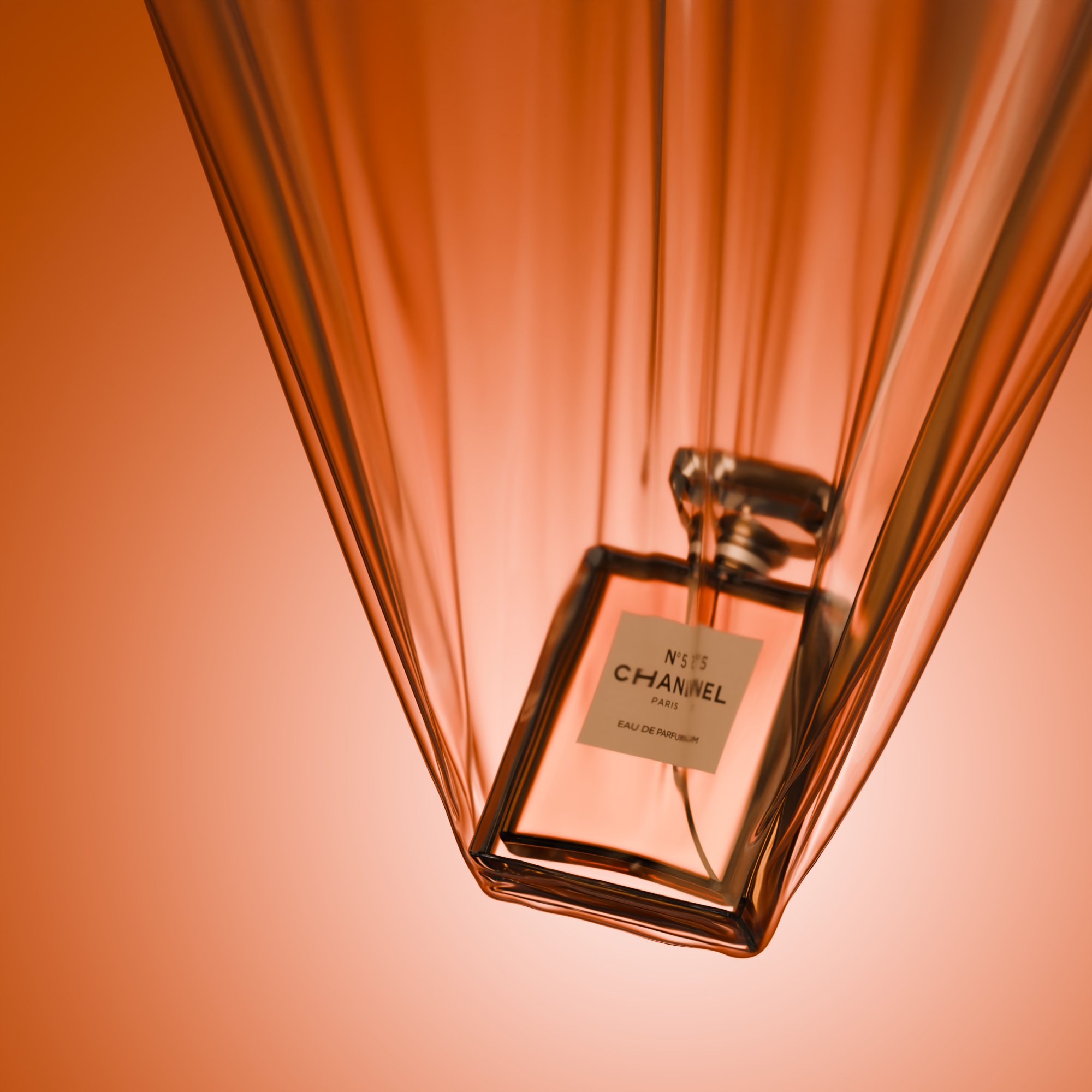 Chanel No. 5 Wrapped in Cloth | Studio scenes | BlenderKit