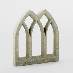Gothic Window | Windows models | BlenderKit