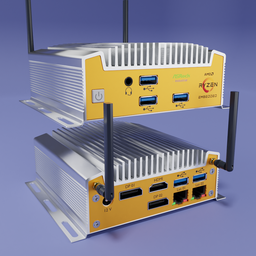 Mini industrial PC | FREE Desktops models | BlenderKit