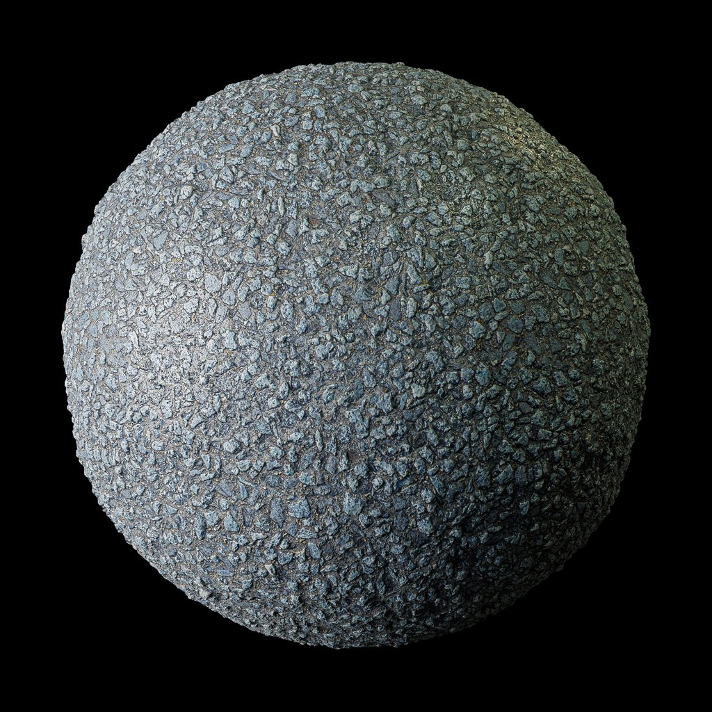 Rough Asphalt Street | FREE asphalt materials | BlenderKit