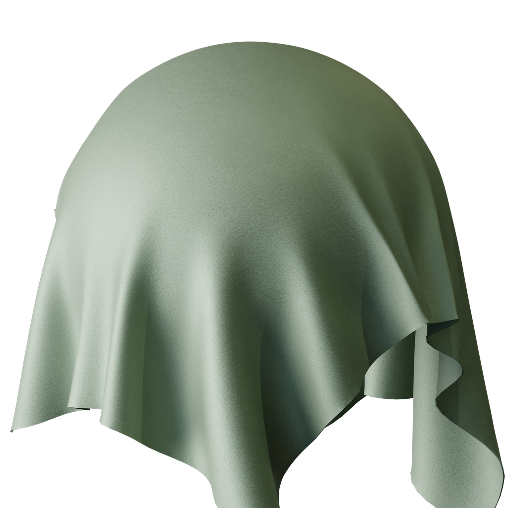 Plain Green Suede | FREE Suede Fabric 3D Materials materials | BlenderKit