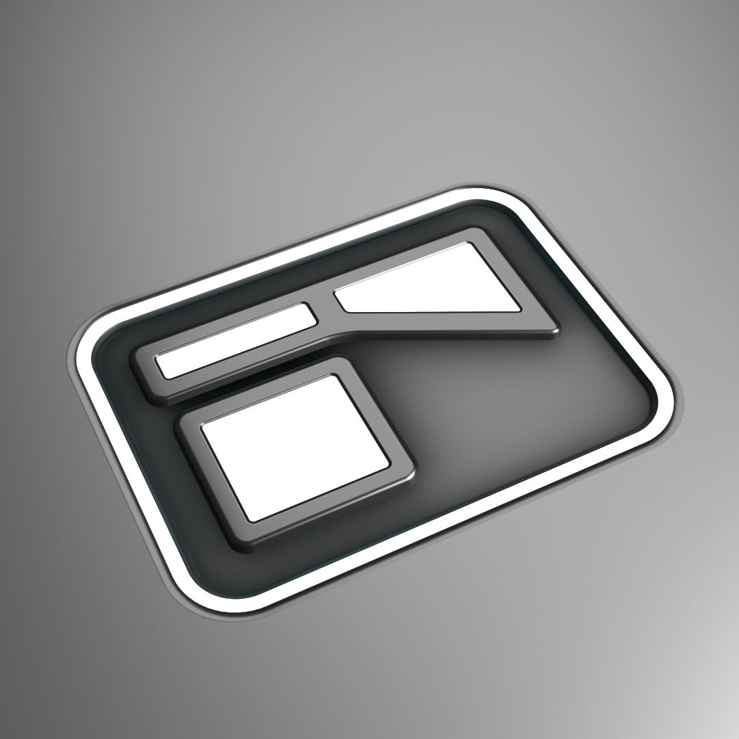 Scifi Decal 018 - Latch Emission | Miscellaneous models | BlenderKit