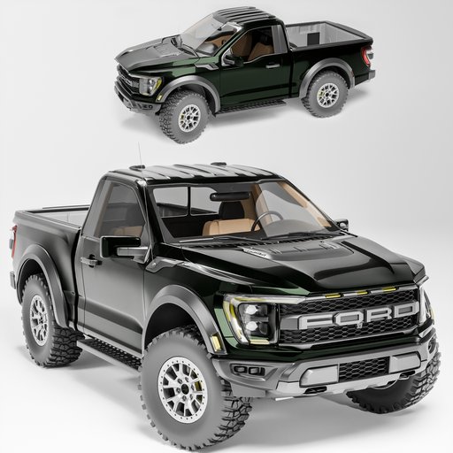 Rigged ford car 2022 | Trucks models | BlenderKit