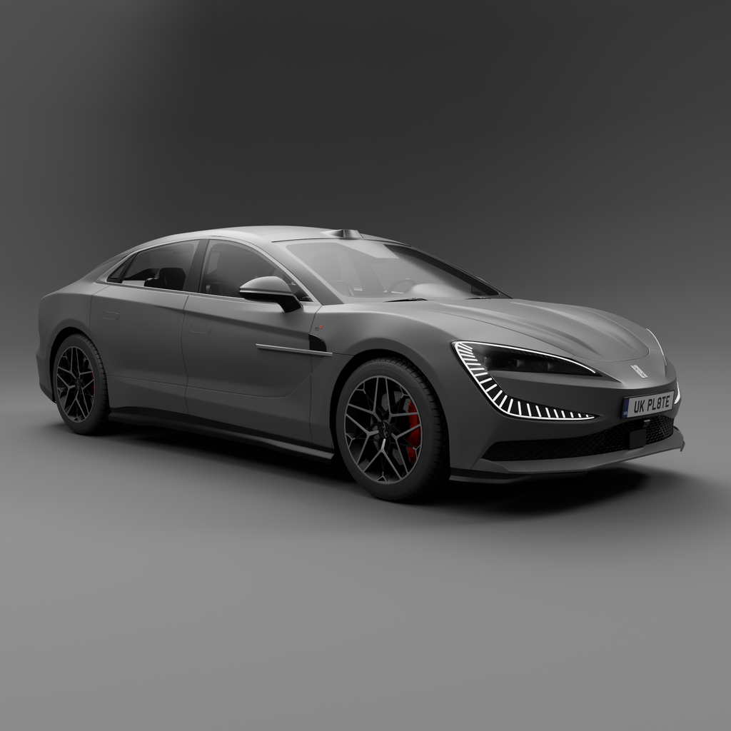 BYD YangWang U7 EV 2025 | Modern Cars models | BlenderKit