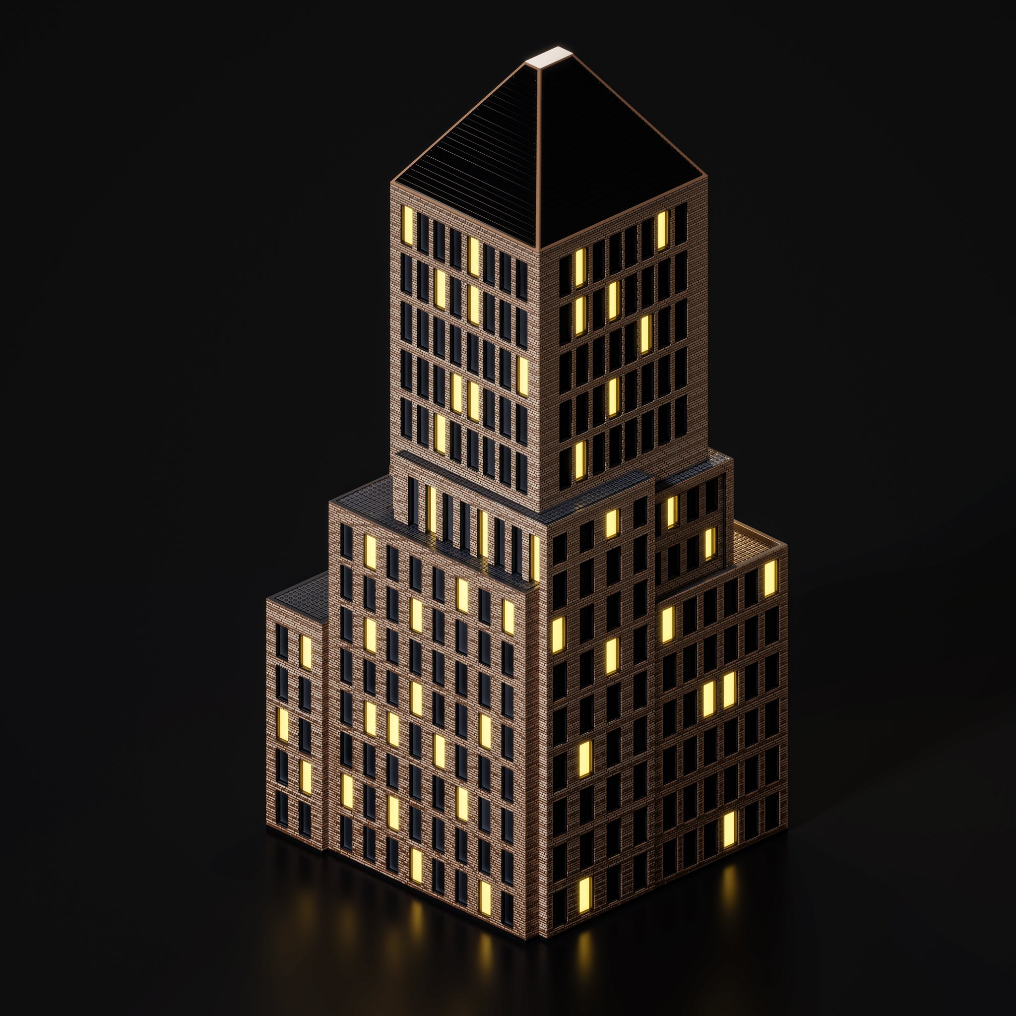 Skycraper | Private Buildings models | BlenderKit