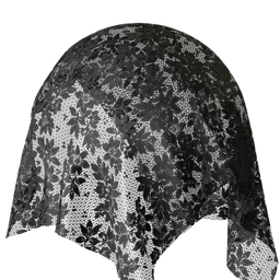 Black Pattern Fabric | FREE fabric materials | BlenderKit
