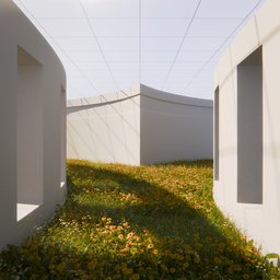 Abstract Liminal Environment | FREE Architectural outdoor scenes scenes ...