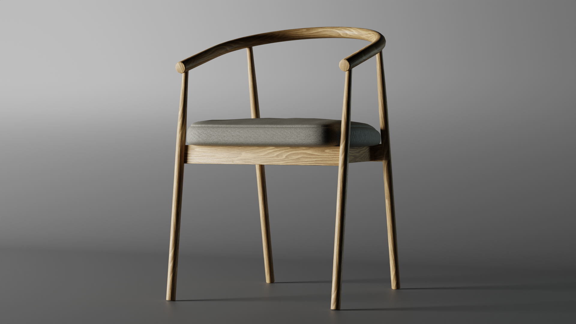 Wooden Chair | Chairs models | BlenderKit