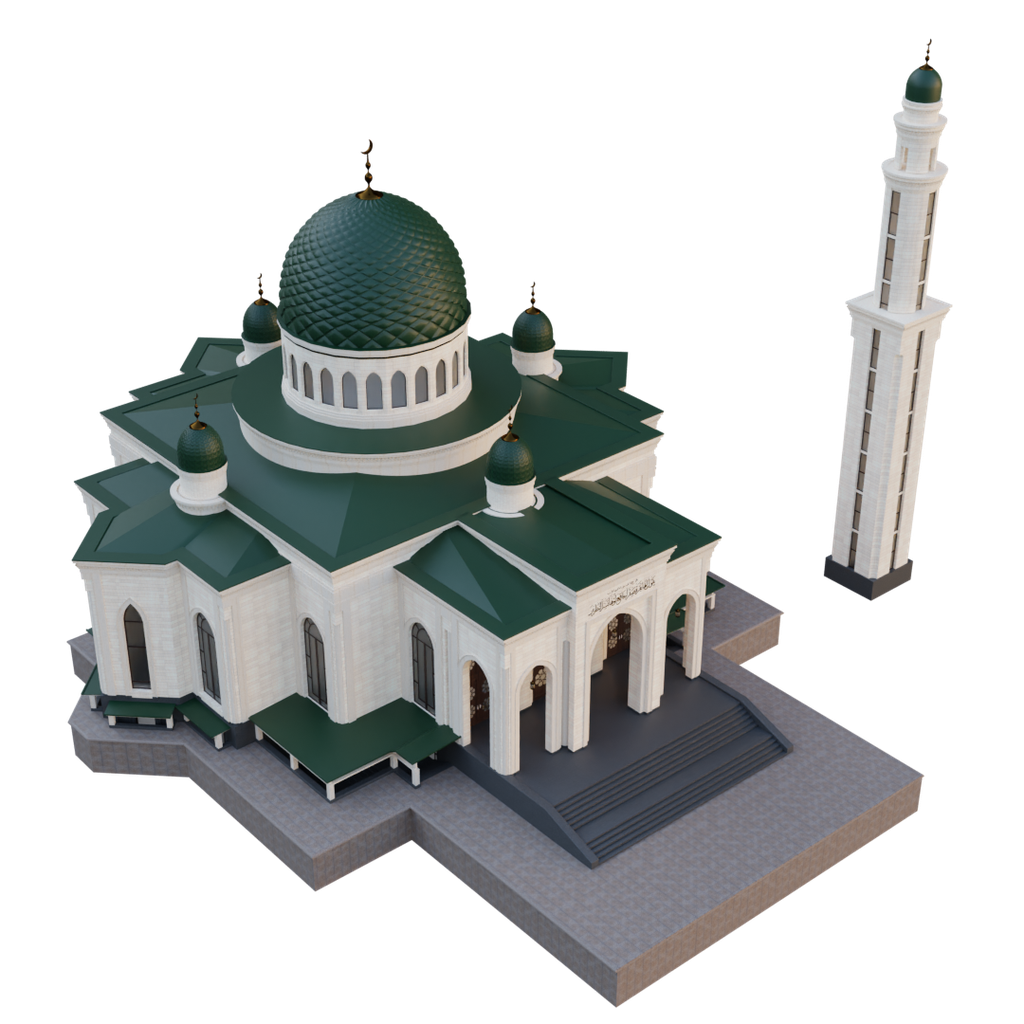 Masjeed | Commercial Buildings models | BlenderKit