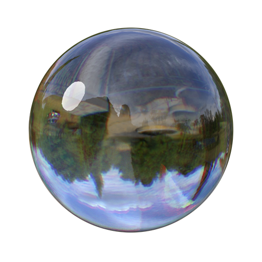 Dispersion Glass | FREE glass materials | BlenderKit