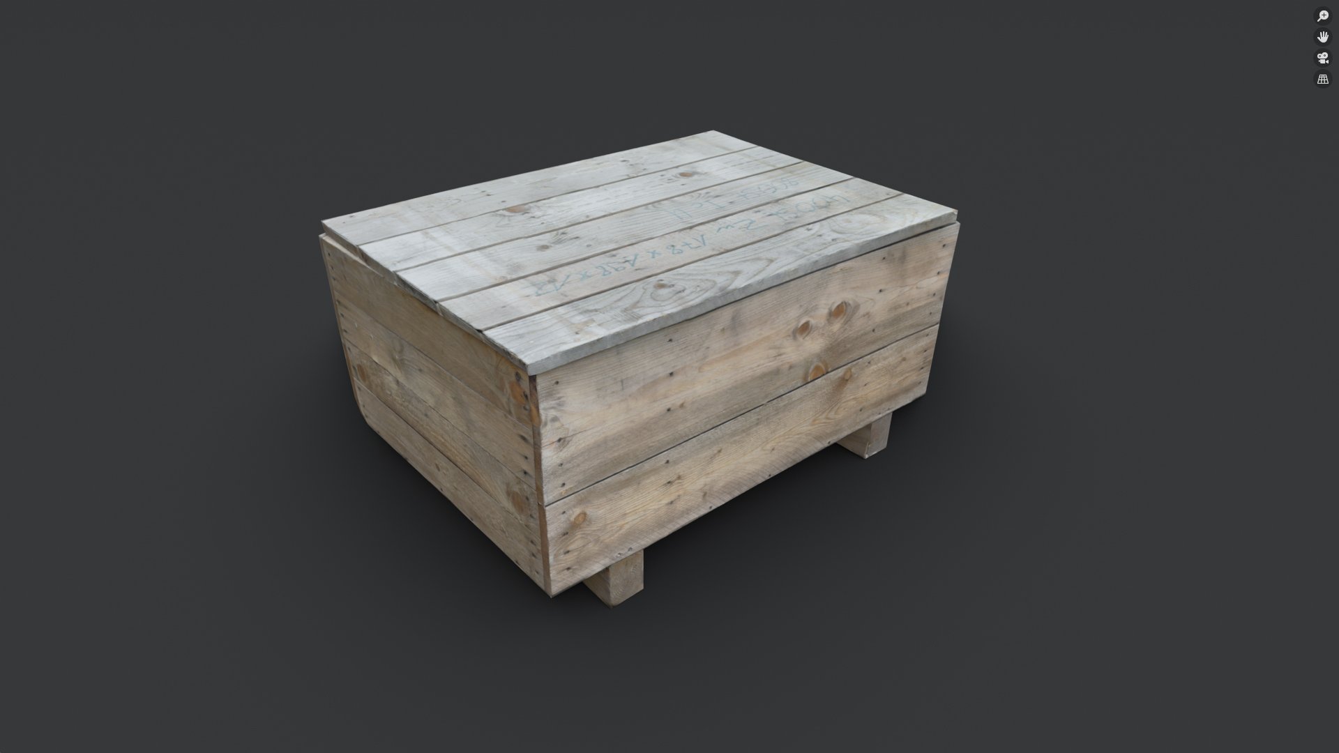 Box wood 1 | Containers models | BlenderKit