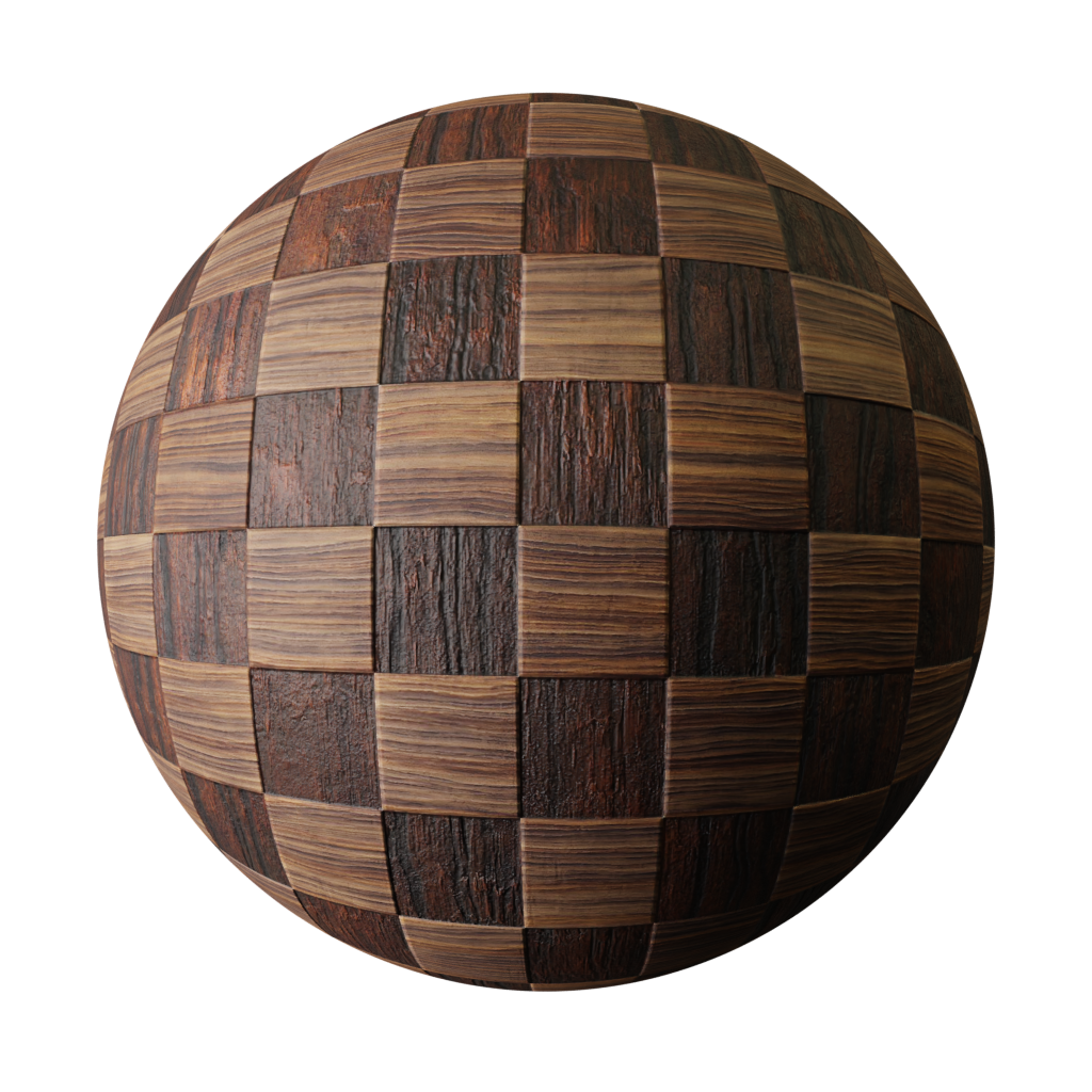 Blocks wall | FREE wood materials | BlenderKit