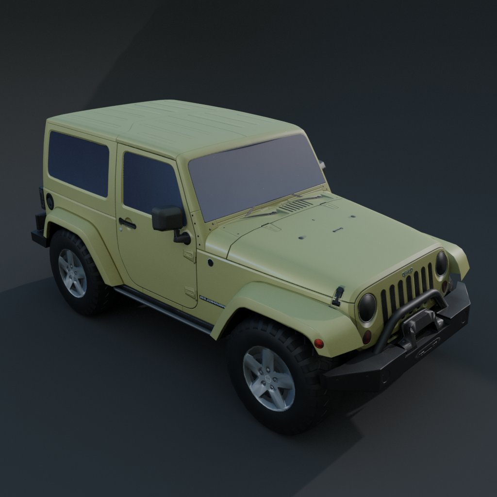 Jeep | FREE Modern Cars models | BlenderKit