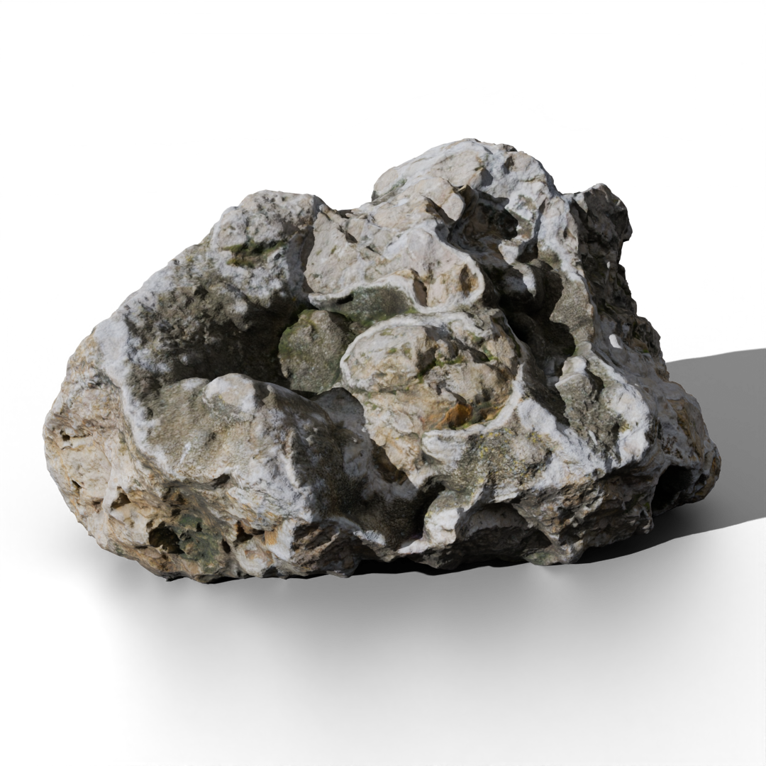 Moon Rock Flat | FREE Environment Elements models | BlenderKit