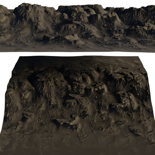Sediment Cliffs | FREE Terrains models | BlenderKit