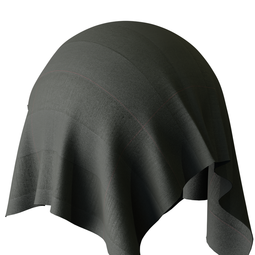 BlenderKit | Download the FREE Stripe Black Sheer material