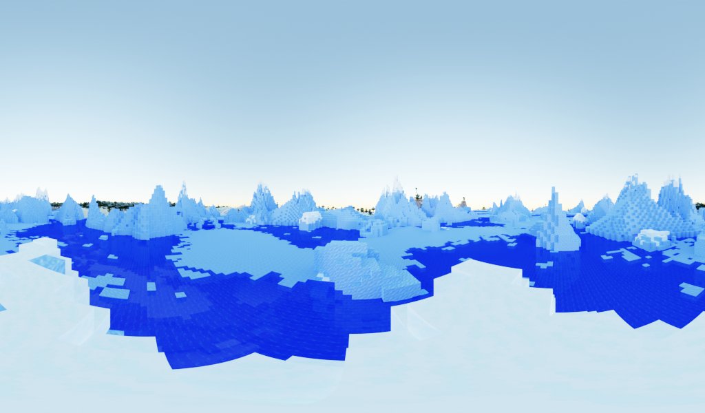 Blendkit | Download the Minecraft Snow Biome hdr