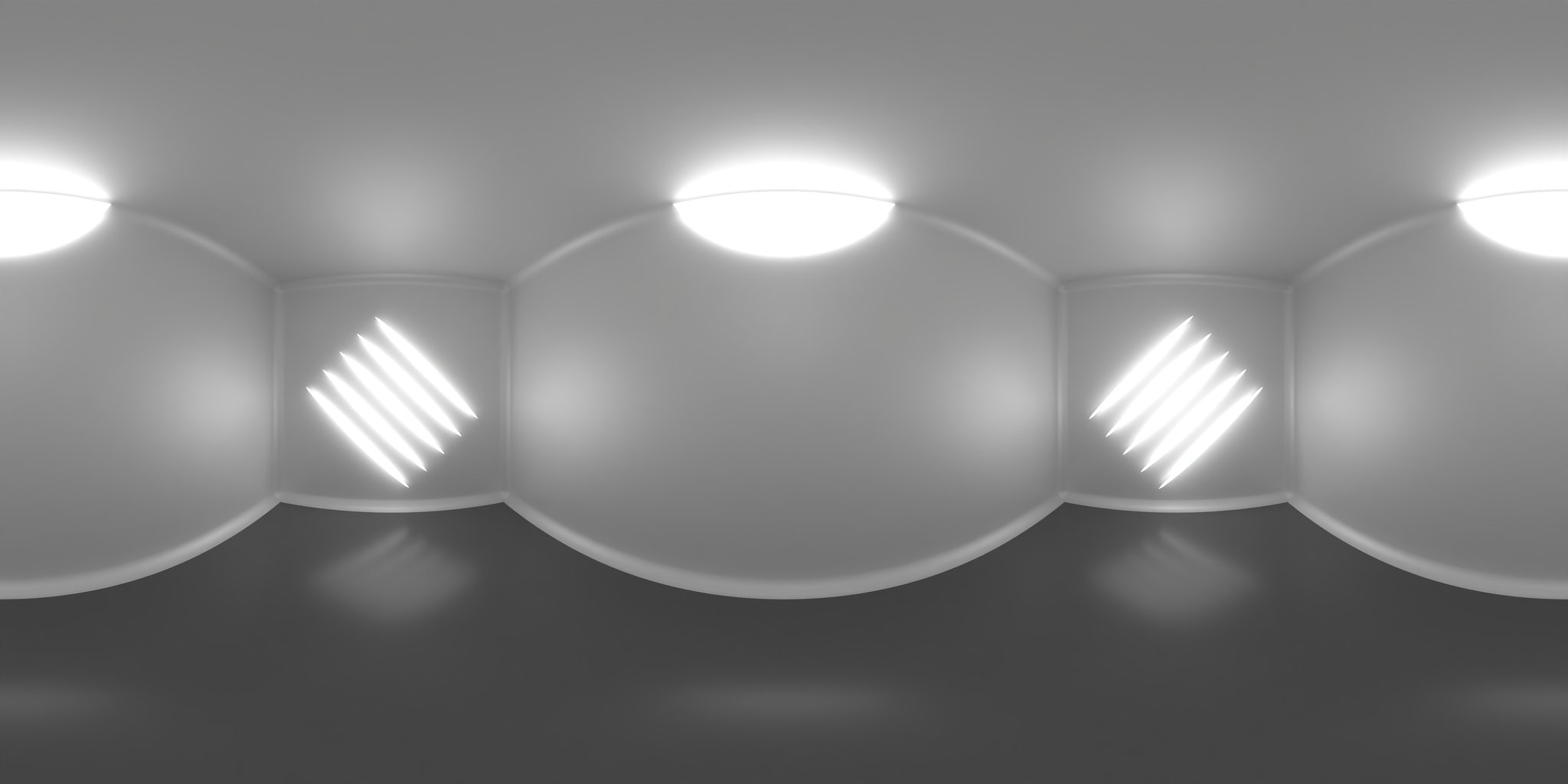 Radiant Glow Panorama Studio 01 (Neut) | FREE Studio HDRis | BlenderKit