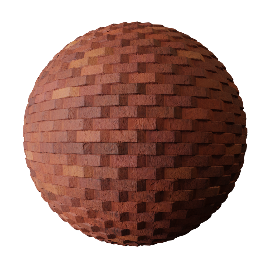 Brick Angled | FREE bricks materials | BlenderKit
