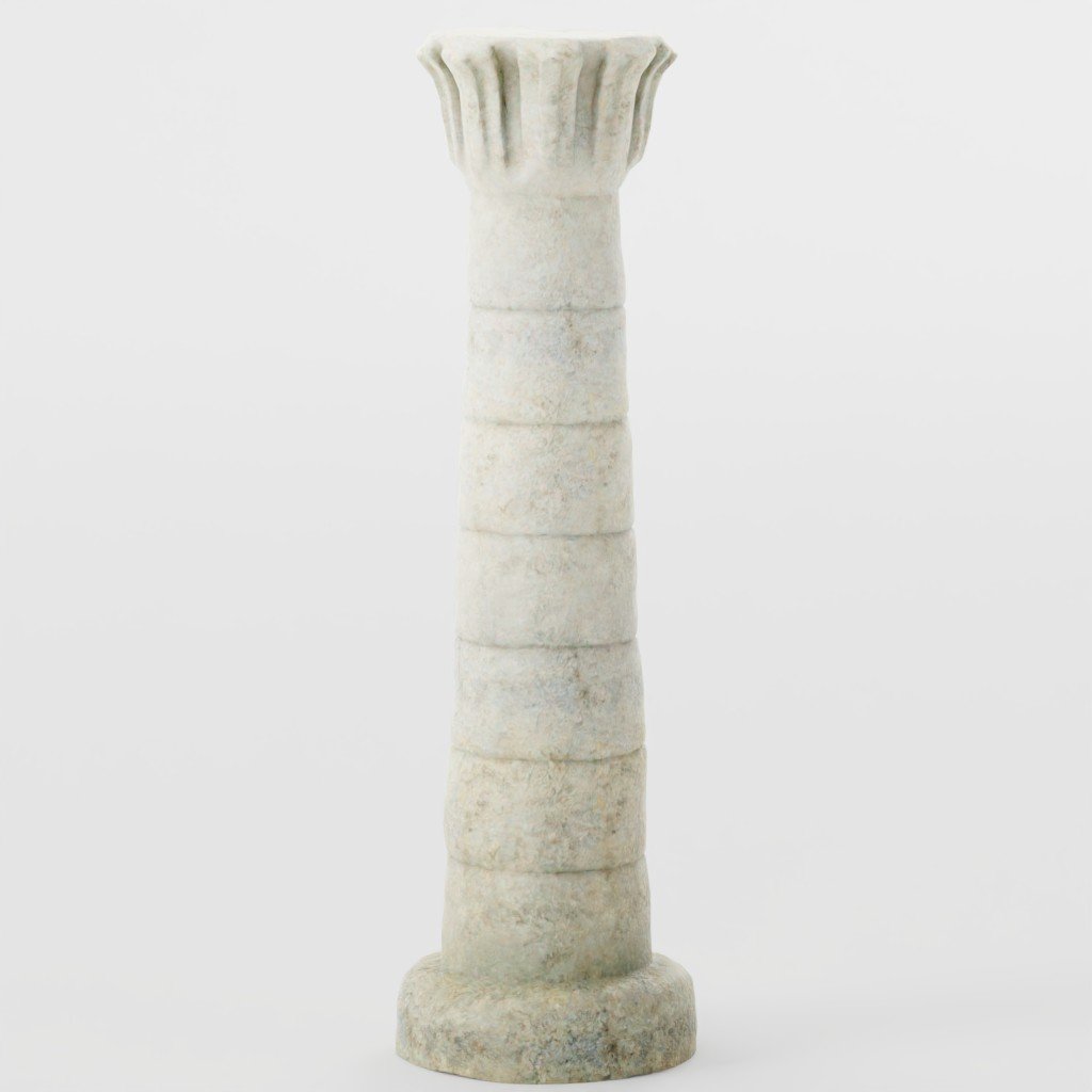 Stone Pillar | Architectural Structures models | BlenderKit