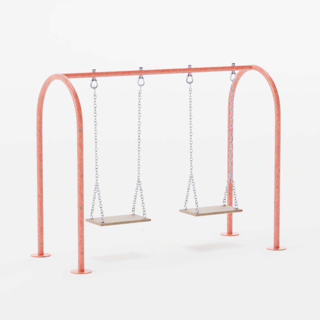 Rhino - children playground part | FREE Playgrounds models | BlenderKit