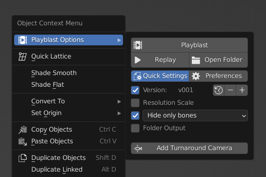 Playblast | BlenderKit