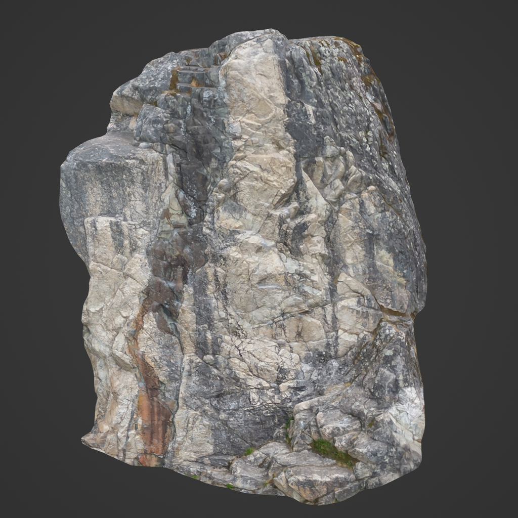 Low Poly Coastal Rocks 3 | FREE Environment Elements models | BlenderKit