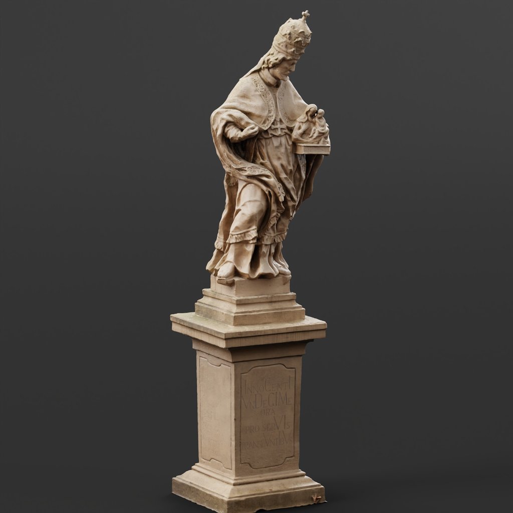 Saint John Statue | Architectural Structures models | BlenderKit