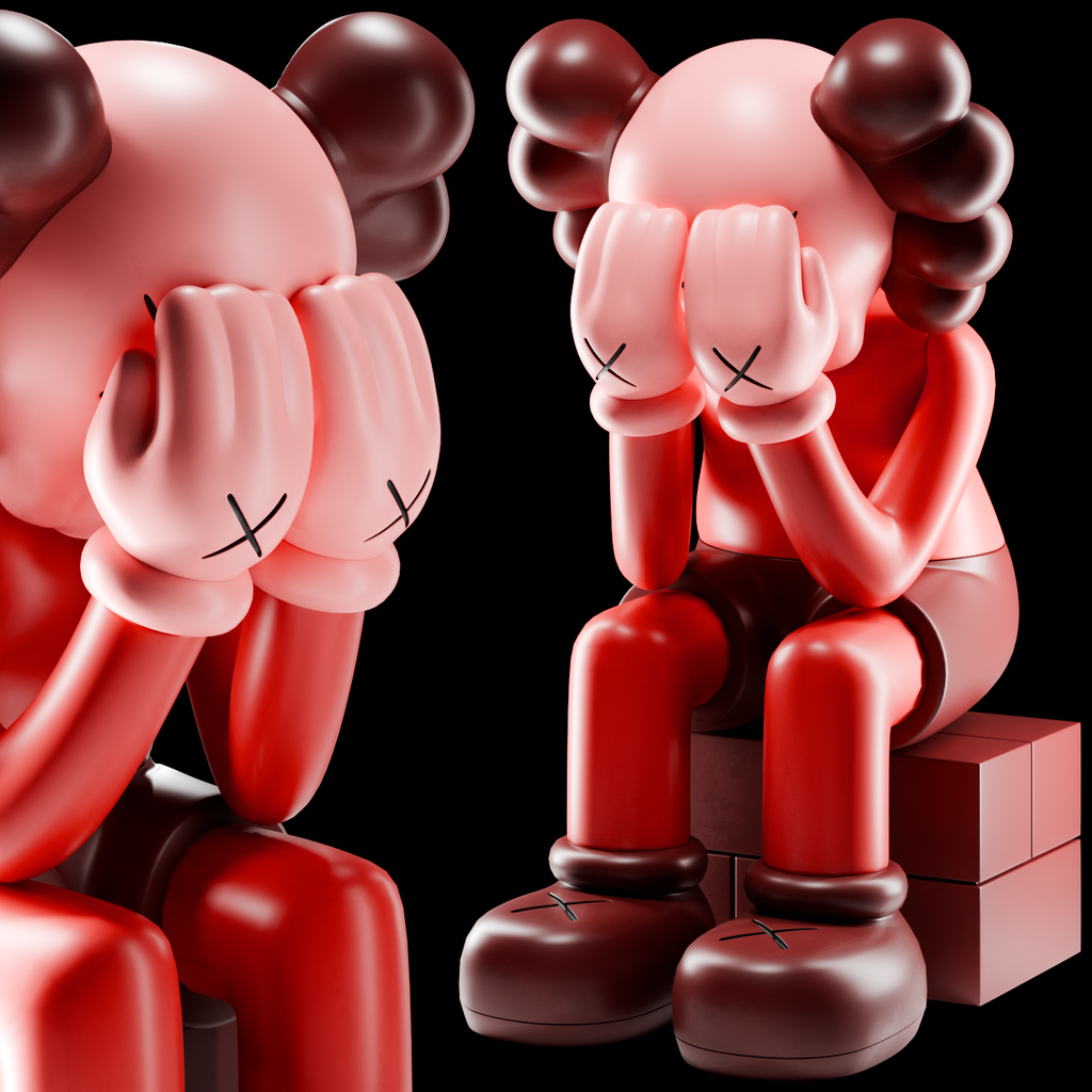 KAWS Companion Sculpture 2 | Interior Sculptures models | BlenderKit