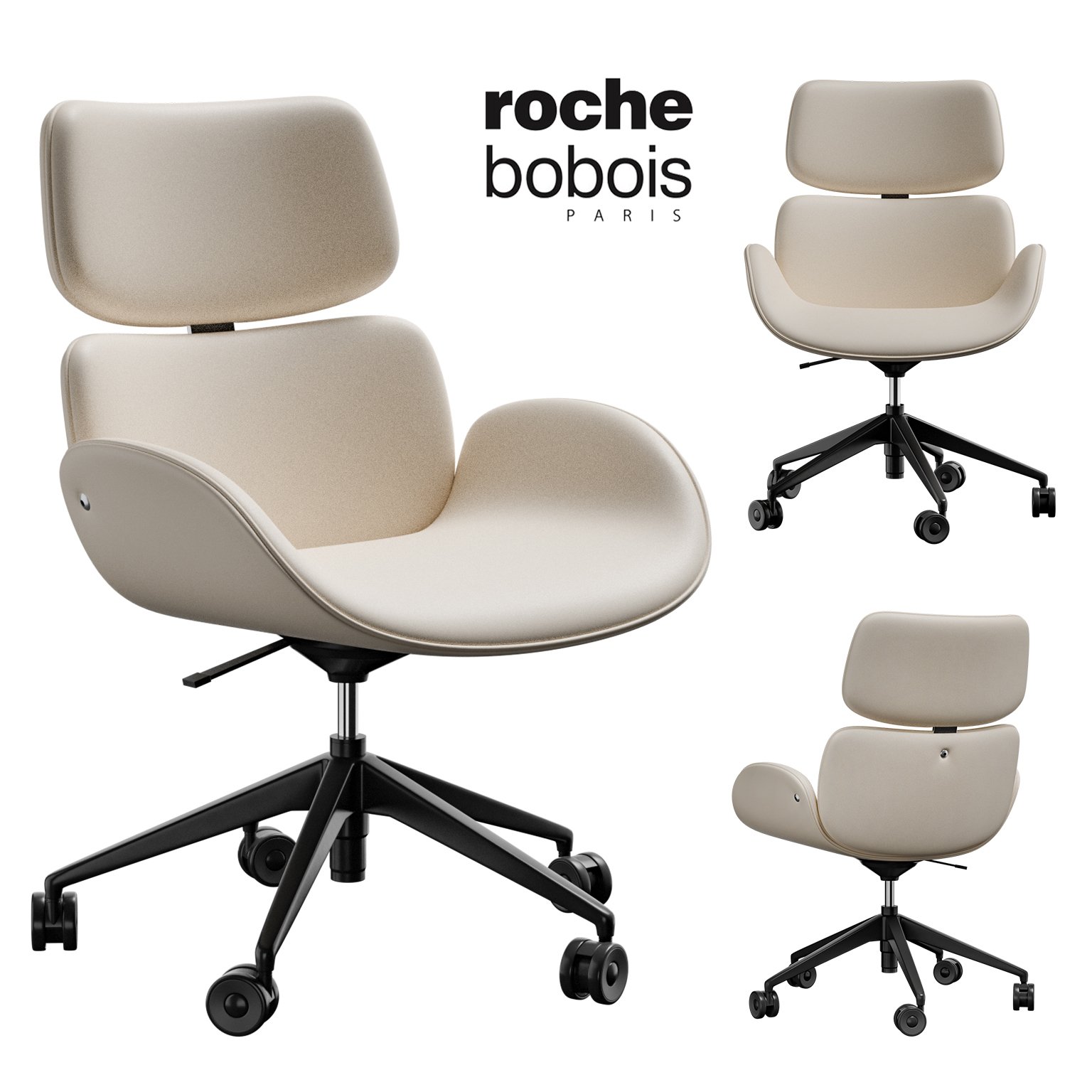 Roche Bobois office chair | Desk Chairs models | BlenderKit
