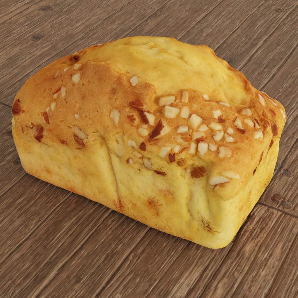 Scan bread perfect | FREE Food / Drinks models | BlenderKit