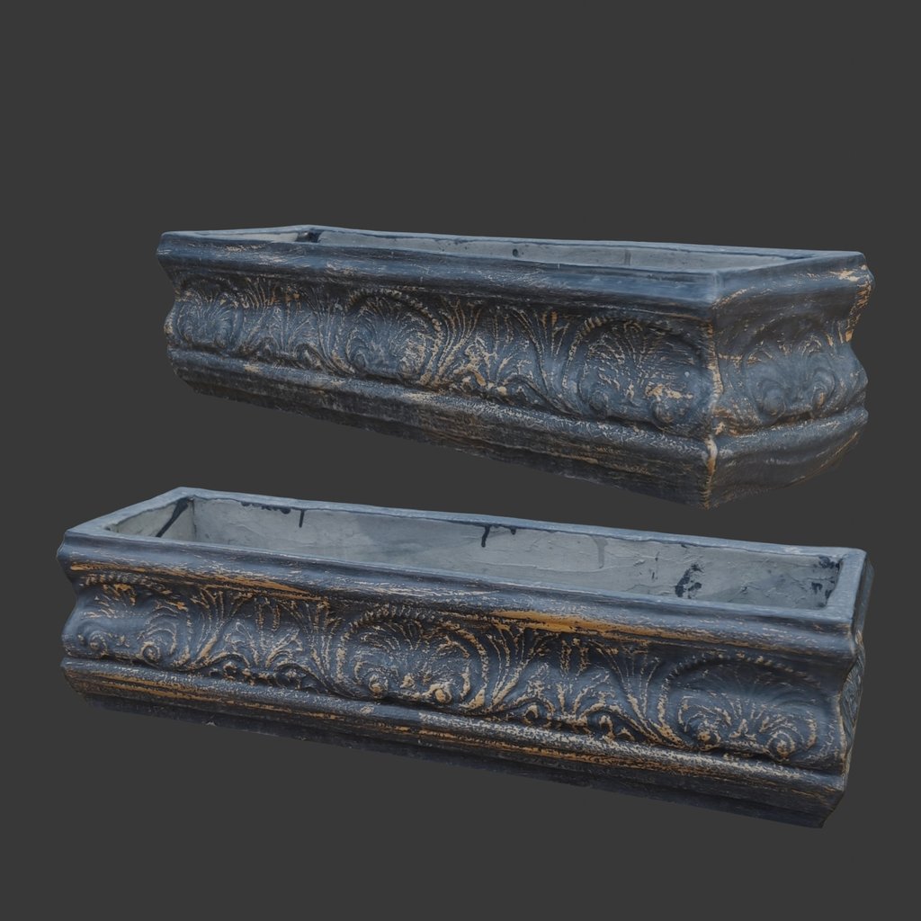 Planter Box | FREE Exterior Elements models | BlenderKit