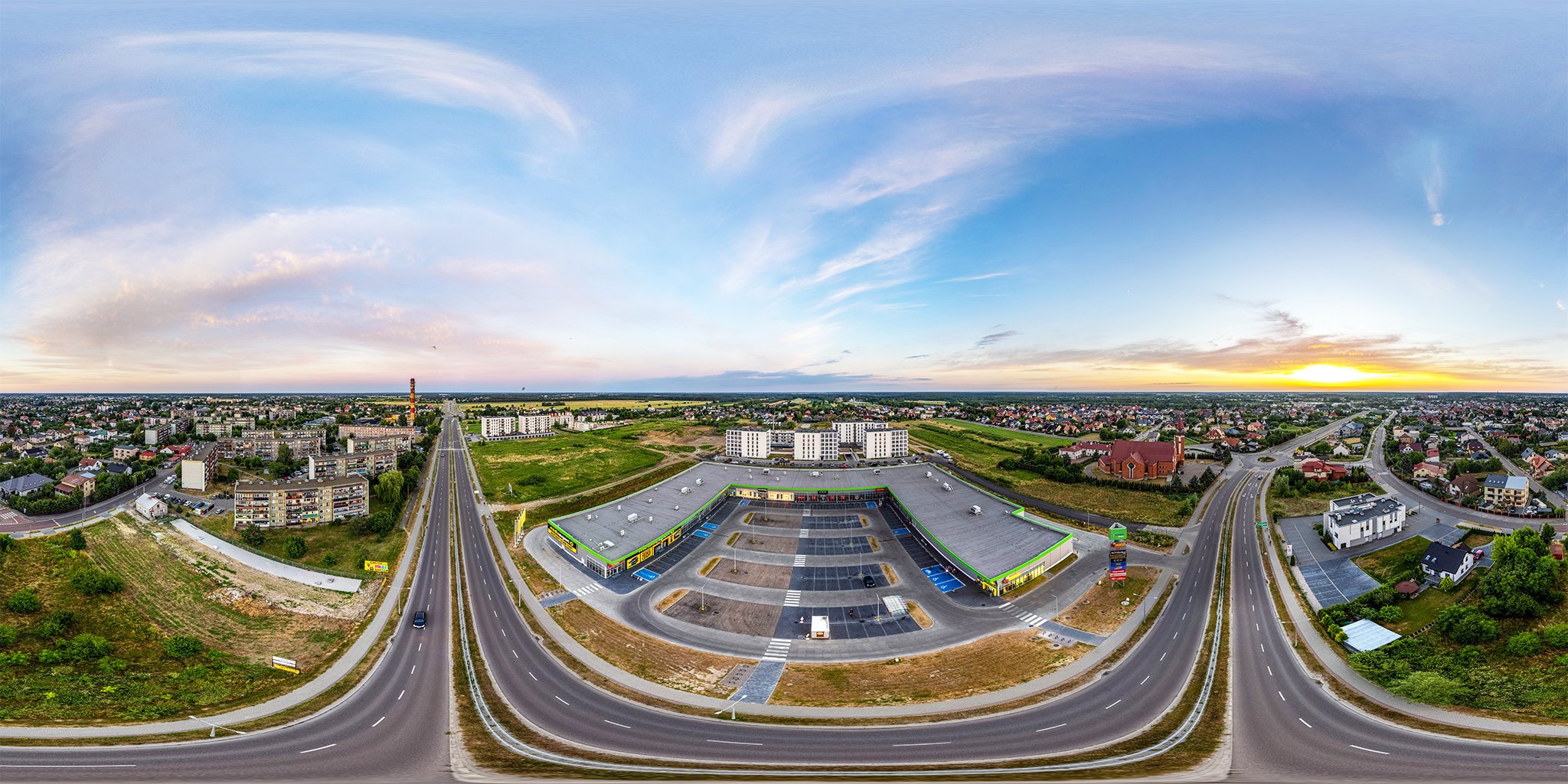 City road | FREE Urban Elements HDRis | BlenderKit