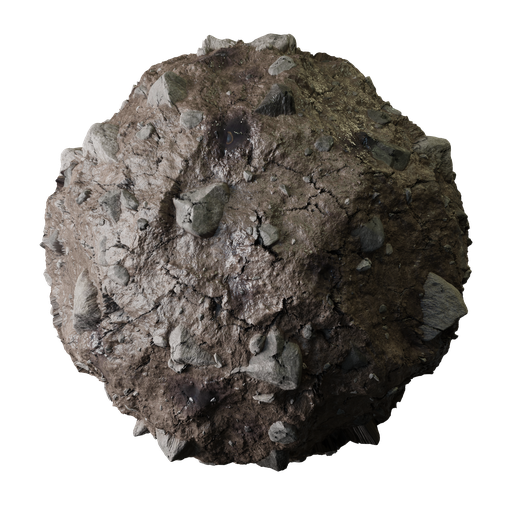 Wet ground one | FREE ground materials | BlenderKit