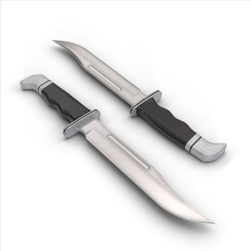 Ghostface knife | Modern Weapons models | BlenderKit