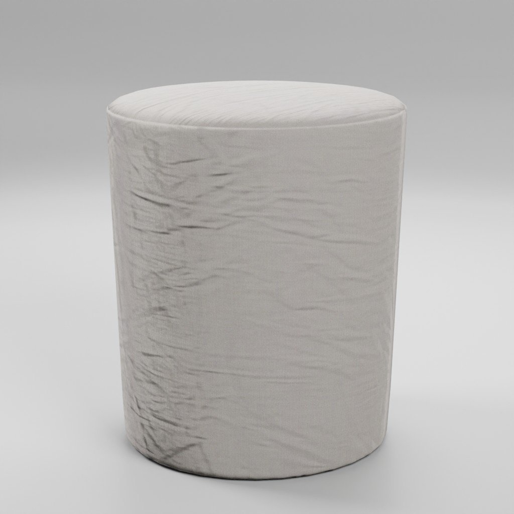 Puff-01 | FREE 3D Pouf models | BlenderKit