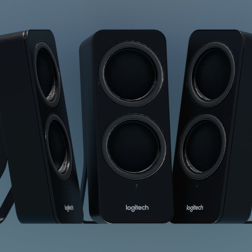 Logitech Speaker | FREE Audio Devices models | BlenderKit