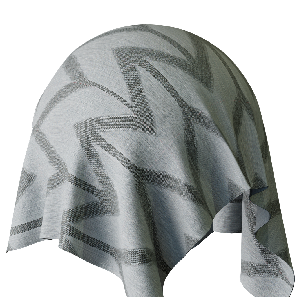 Graphical Grey Sheer | FREE Sheer Fabric 3D Materials materials ...