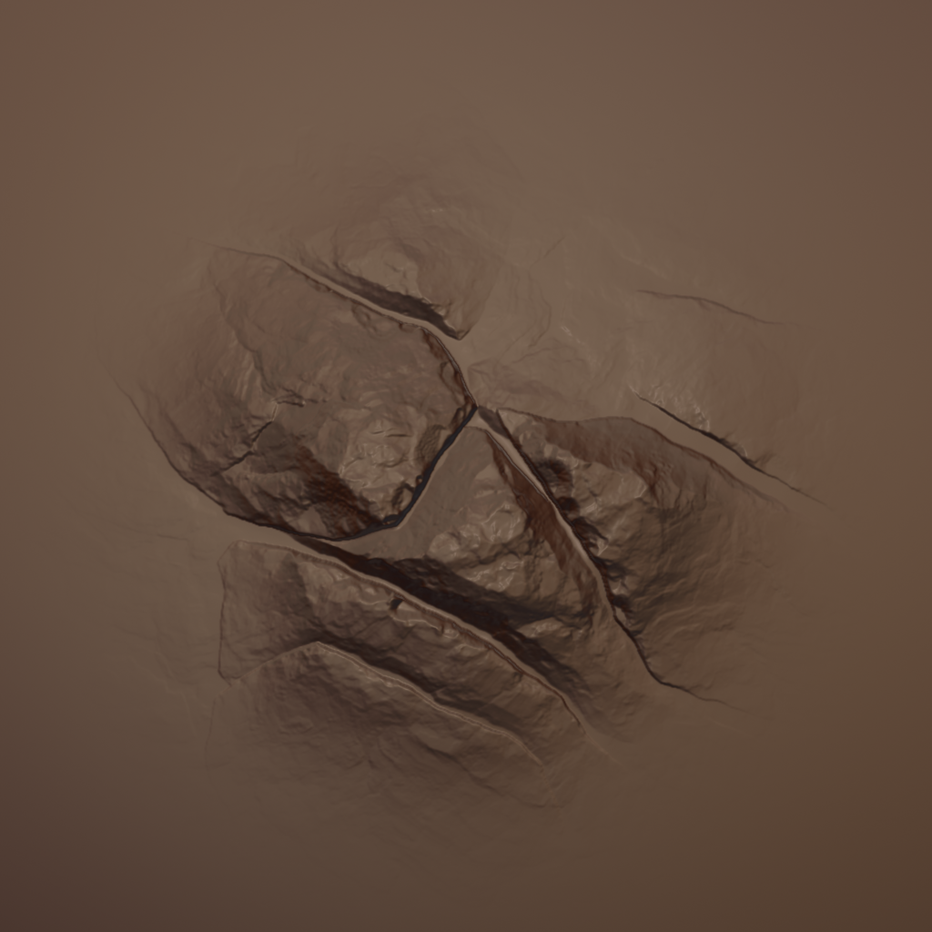 Rock Rugged Brush | rock brushes | BlenderKit