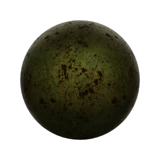 Rusty green metal | FREE metal materials | BlenderKit