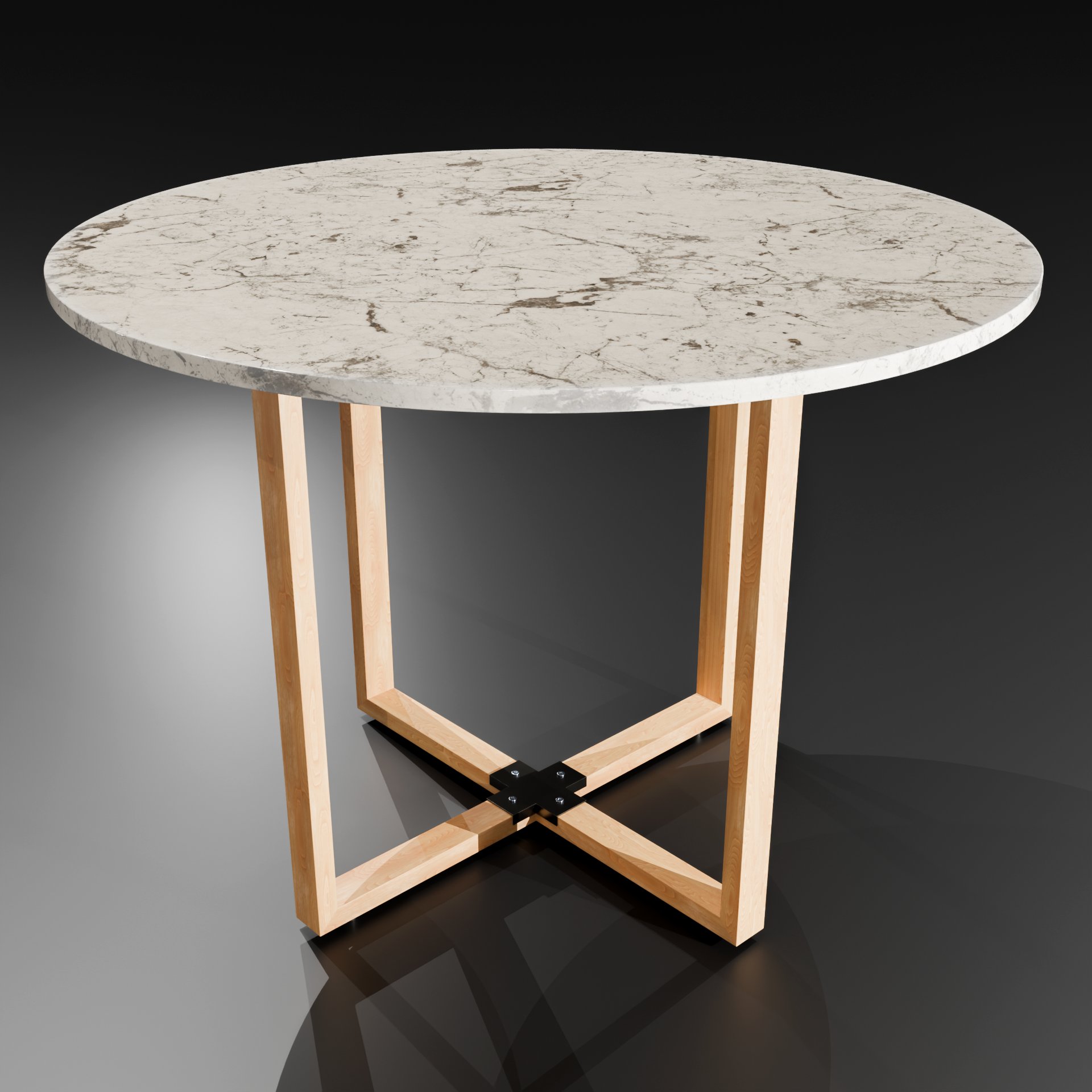 Round Table | Tables models | BlenderKit
