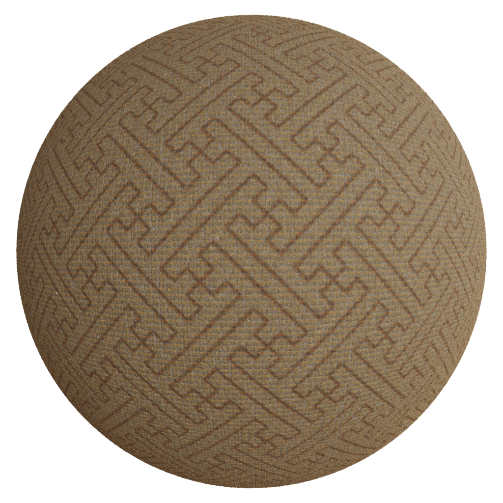 Floor rug carpet stroke pattren | FREE fabric materials | BlenderKit